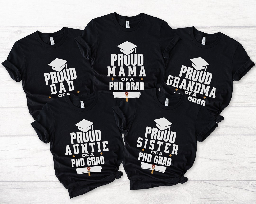 PHD Doctorate College University Degree Phd Graduation Family Matching ...
