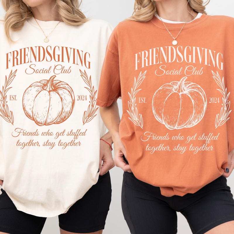 Friendsgiving Svg - Etsy