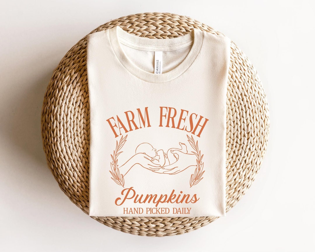 NICU Nurse Fall Shirt, Farm Fresh Pumpkins Neonatal ICU Nurse Shirt ...