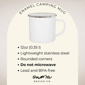 Camp Bachelorette Party Personalized Camping Mug, Custom Camp ...