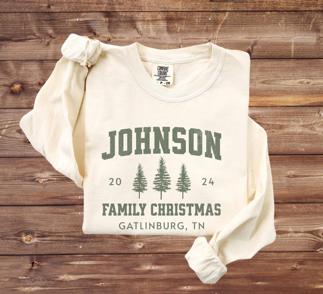 Custom Family Christmas Shirts, Comfort Colors Matching Family ...