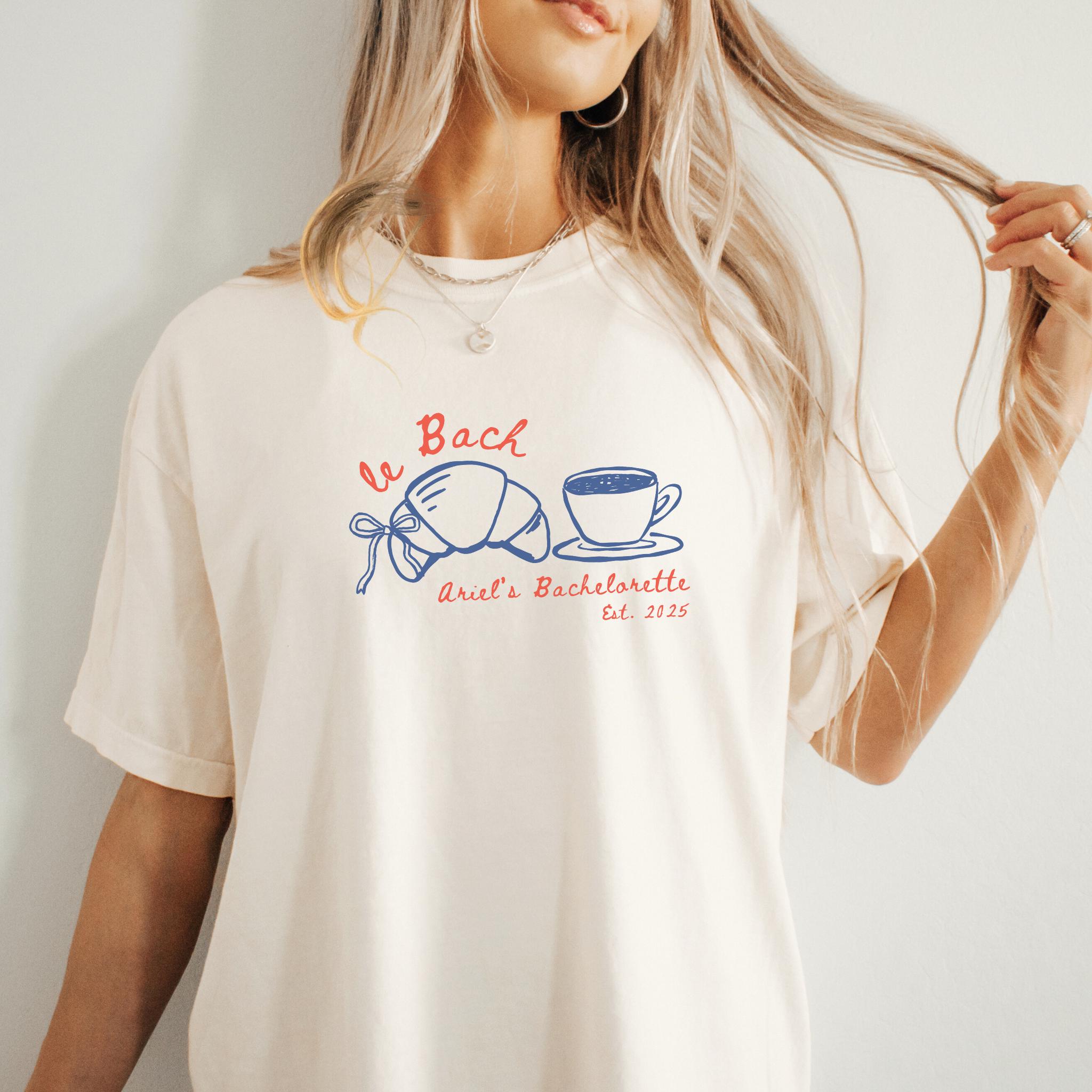 Le Bride Le Bach Shirt French Bachelorette Tshirts, Comfort Colors ...