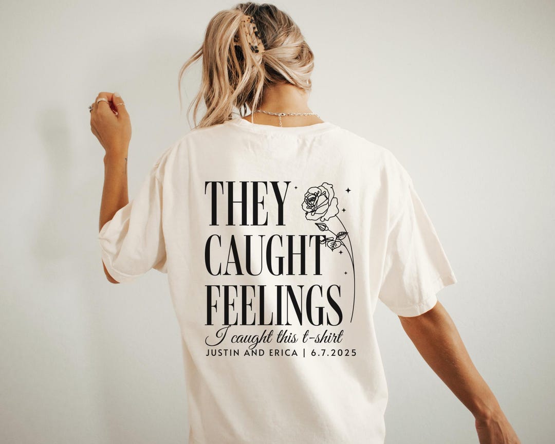Custom Wedding Toss Shirts, Comfort Colors Wedding Shirt, Personalized ...