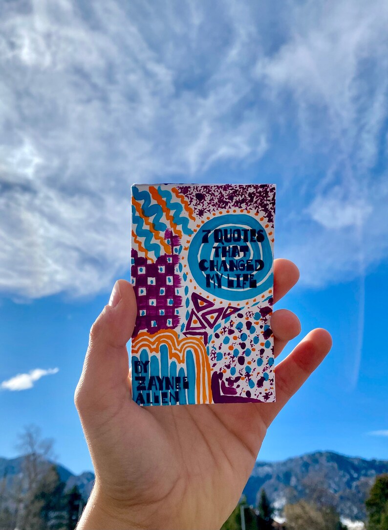 7 Quotes That Changed My Life Zine - Etsy