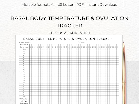 Ovulation Chart When Pregnant Basal Body Temperature: Definition And