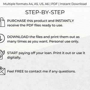 STUDENT LOAN PAYOFF Tracker Printable - Student Loan Sink, Pay off the ...