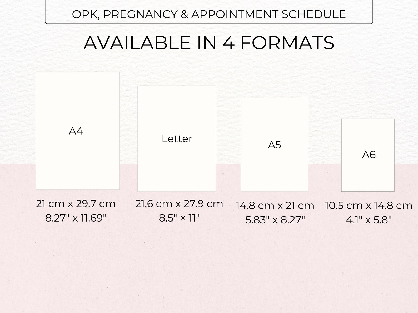 FERTILITY BUNDLE Printable - BBT Basal Body Temperature Chart ...
