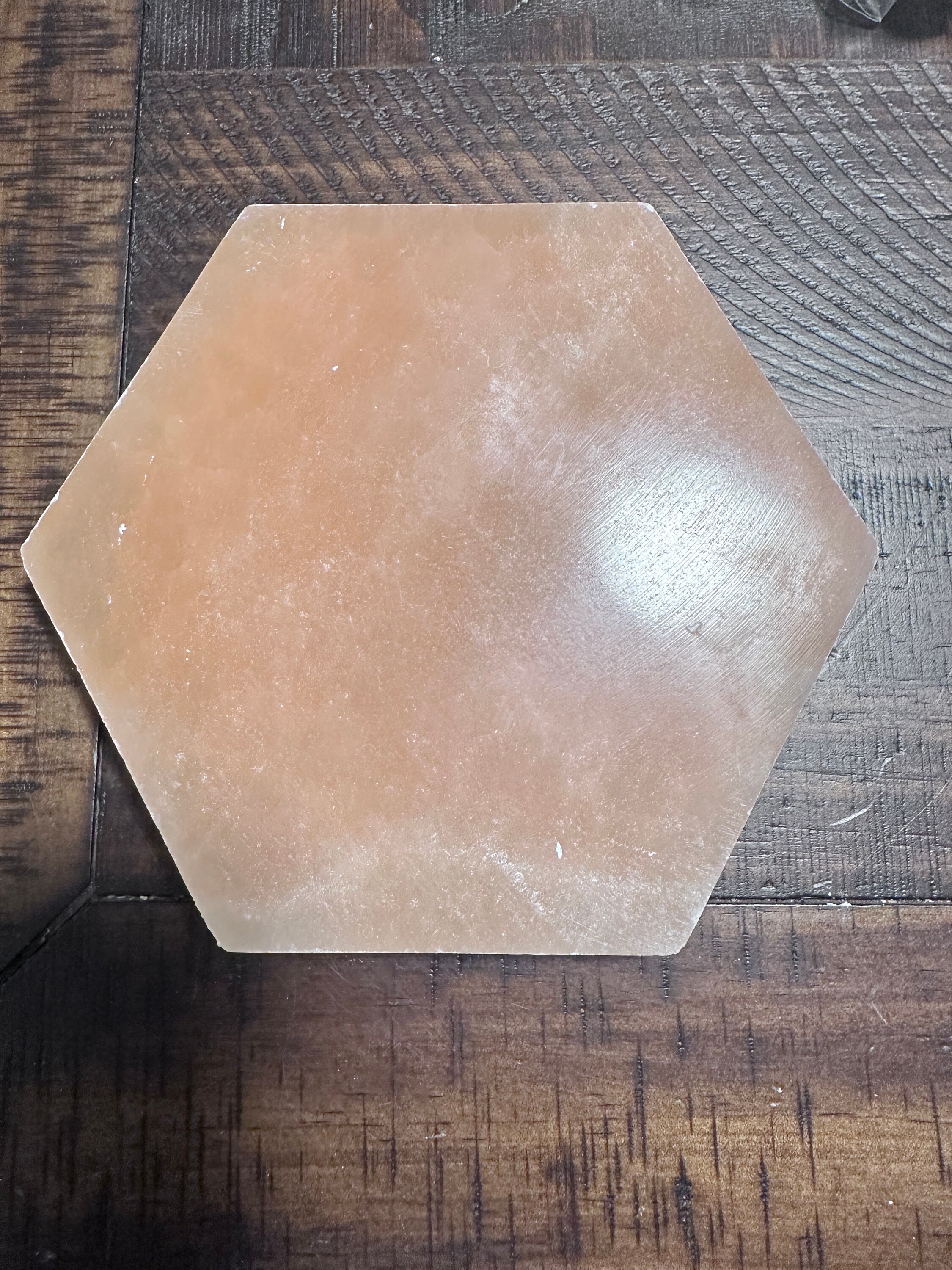 Large Peach Selenite Satin Spar Plates Hexagram - Etsy