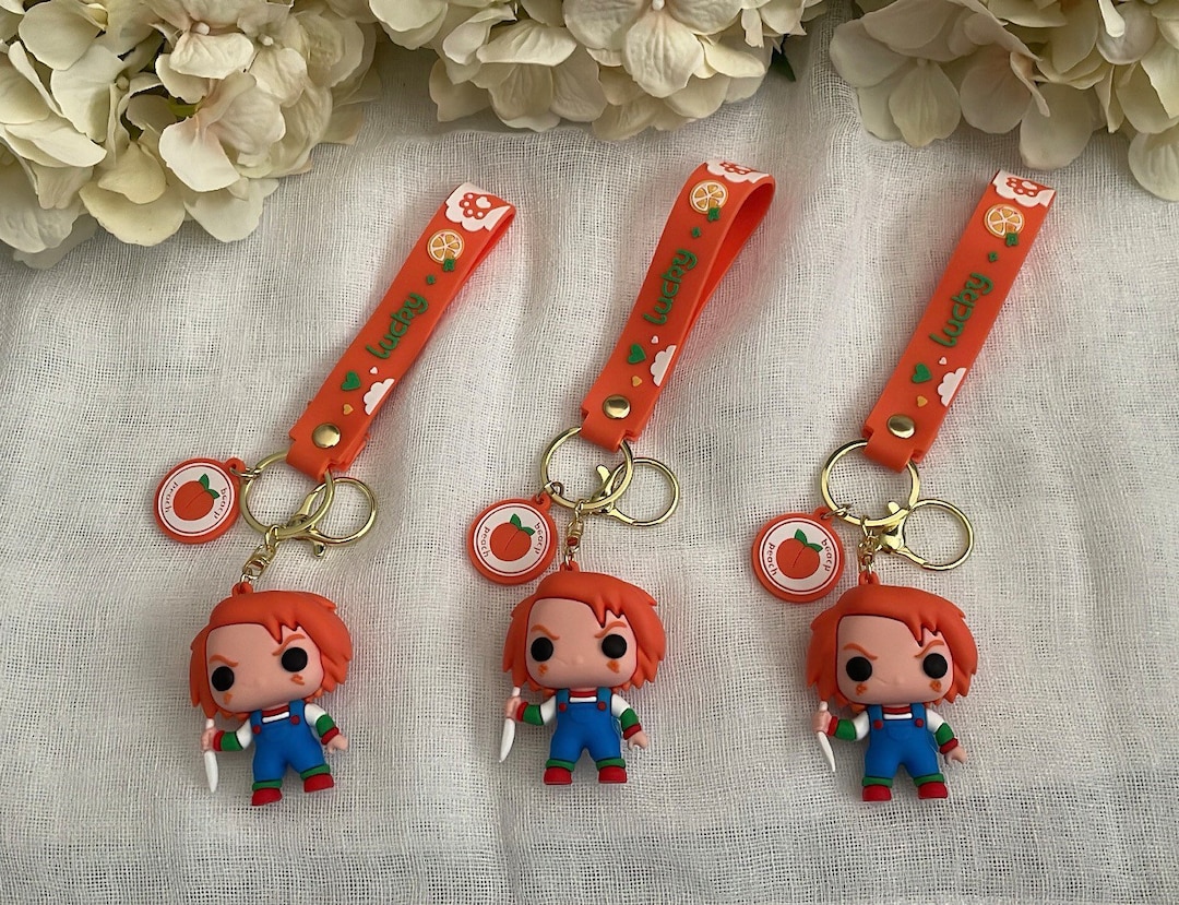 Scary 3D Keychain | Chucky Keychain | Keychain - Etsy