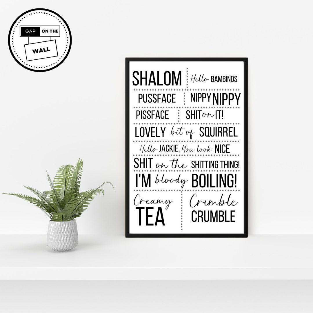 Friday Night Dinner Friday Night Dinner Quotes Friday - Etsy