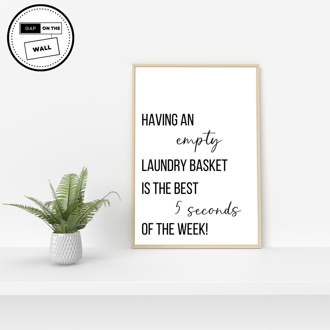 Laundry Room Wall Art | Laundry Quotes | Wall Art | Funny Wall Art - Etsy