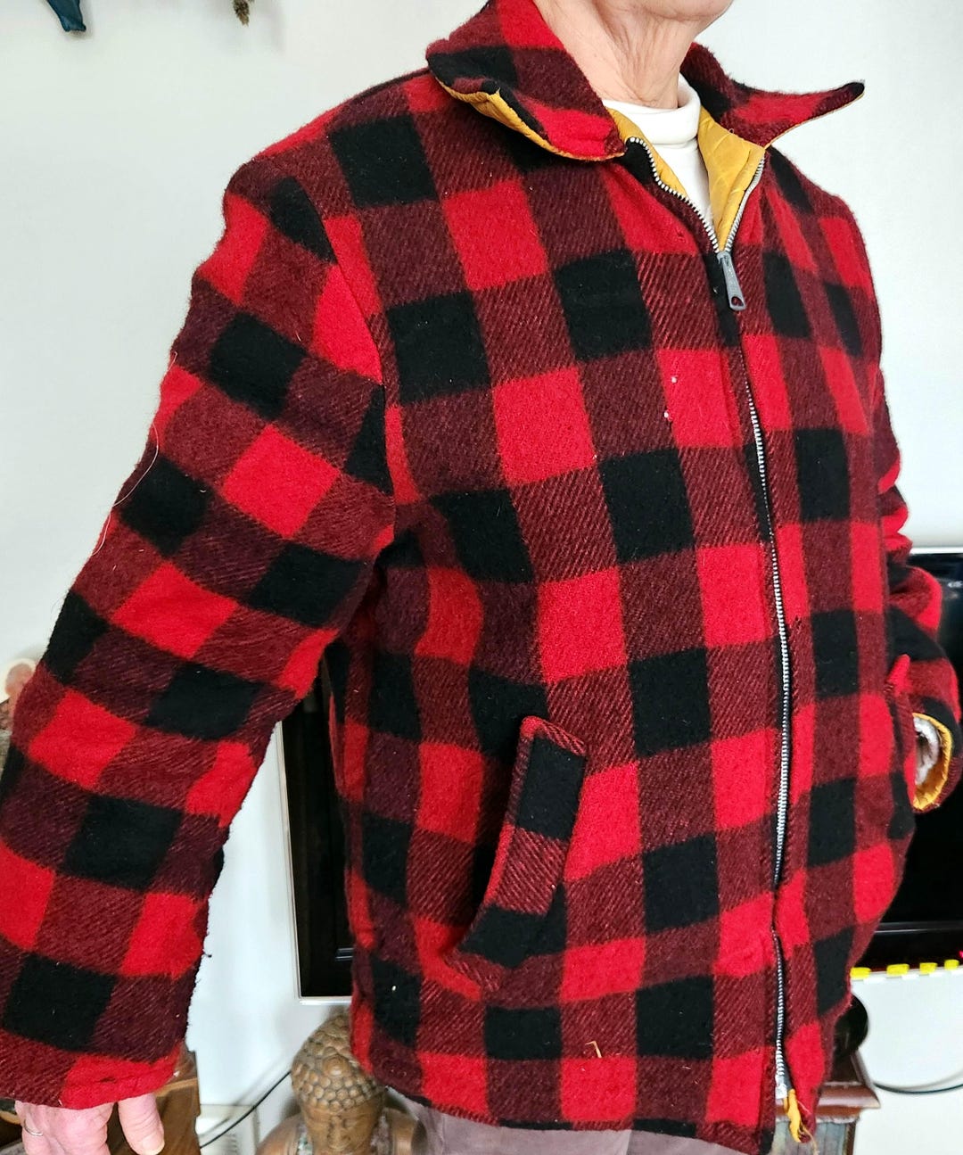 Vintage Hunting Jacket, Vintage Jacket, Reversible Hunting Coat ...