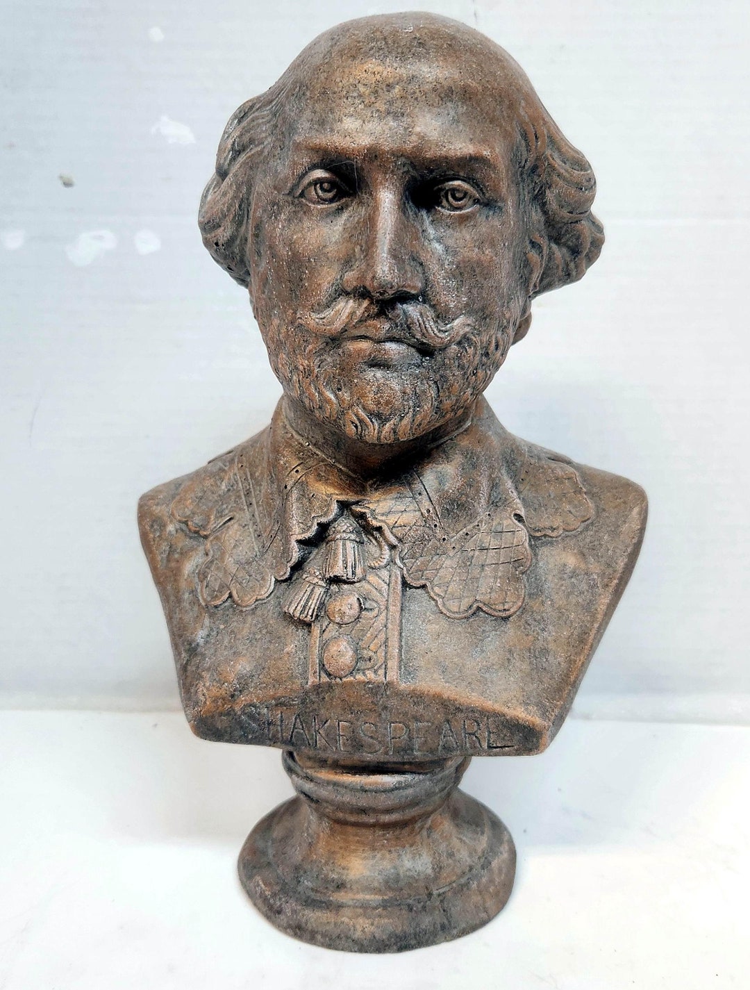Shakespeare Bust, William Shakespeare, Bronzed Style Bust, Shakespeare ...