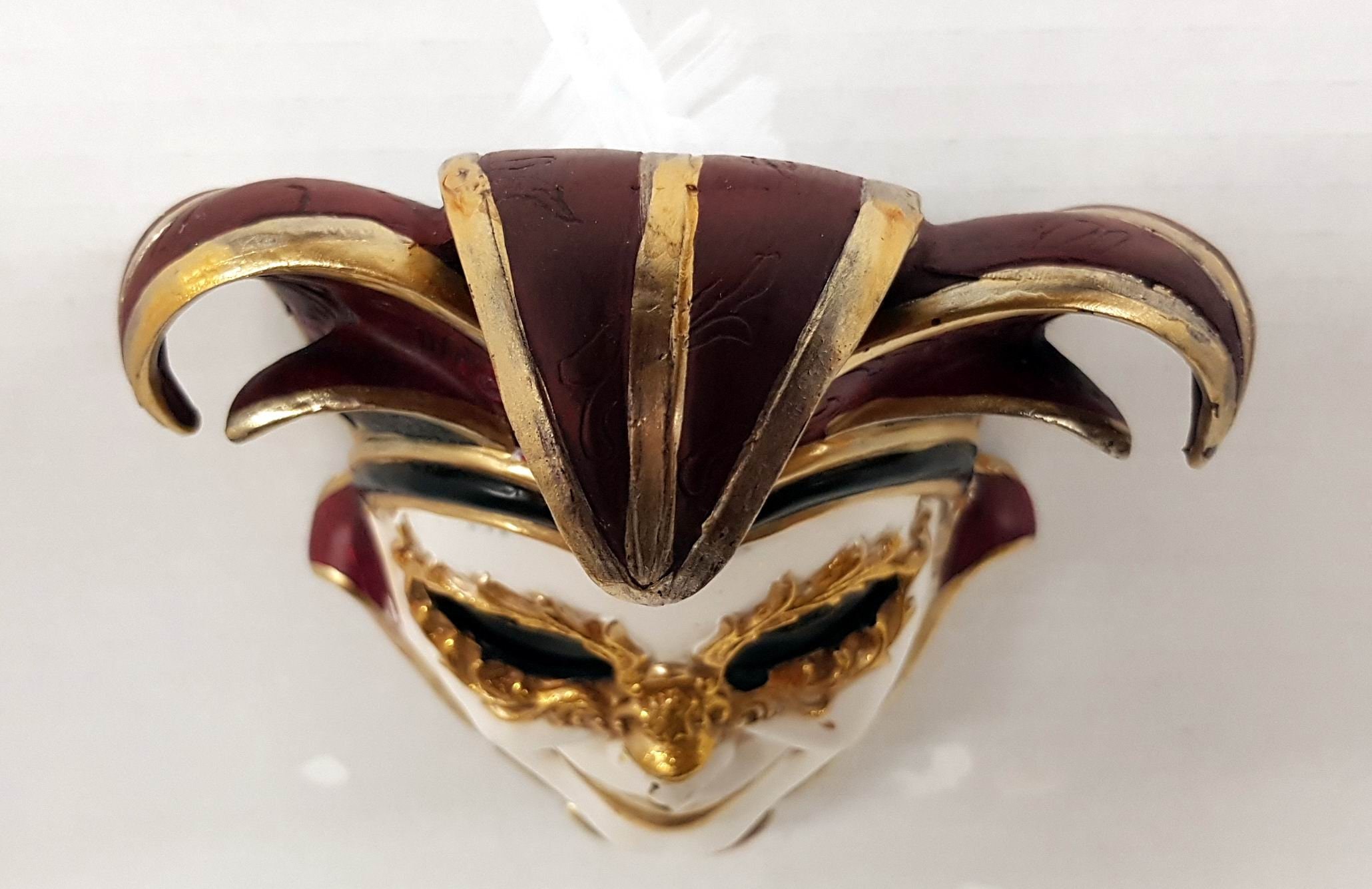 Porcelain Mask, Collector Mask, 7.5 In, Vintage Mask, Theatre Mask ...