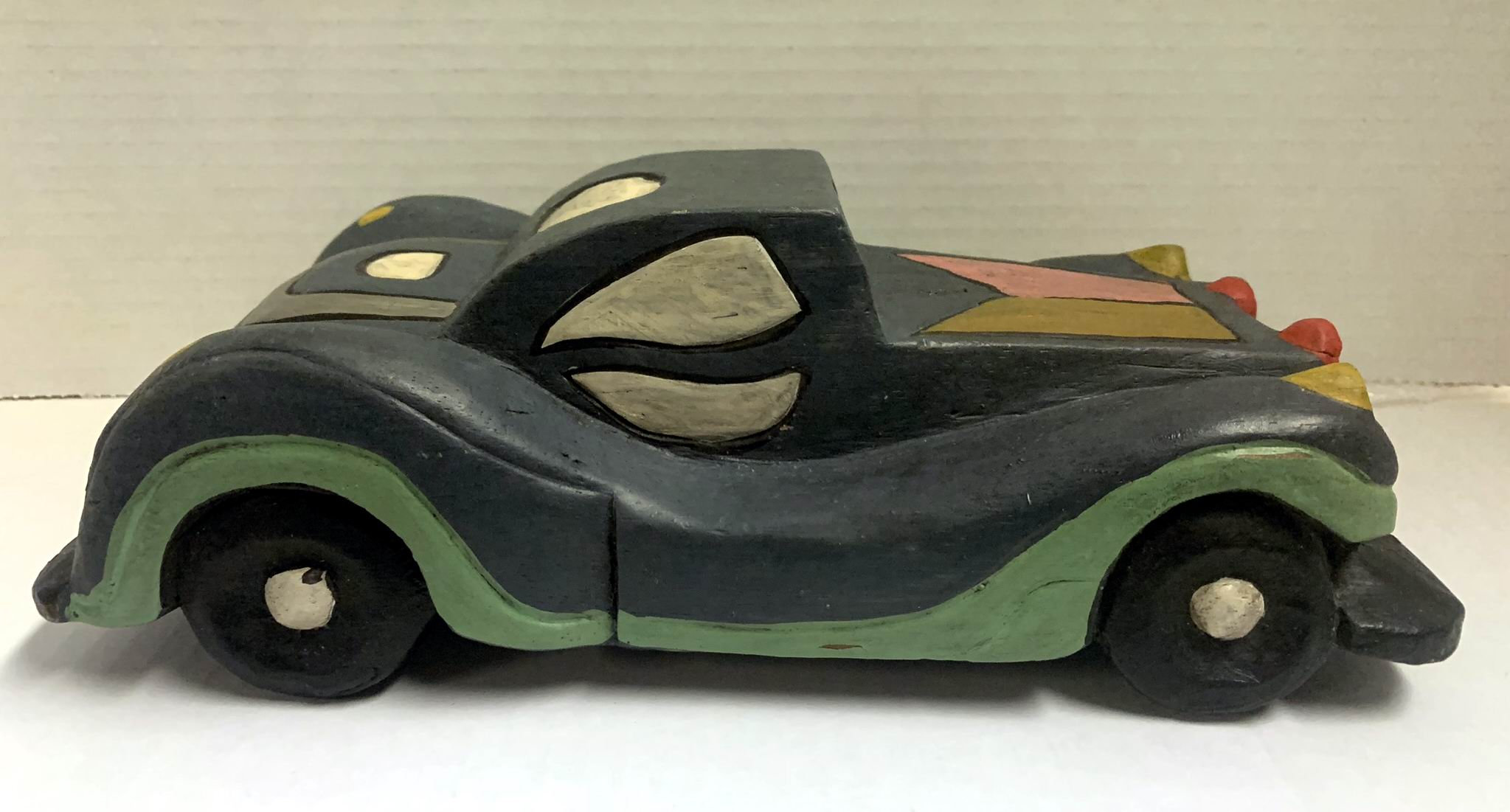Retro Wooden Car Wooden Car Hand-carved Car Vintage Car - Etsy