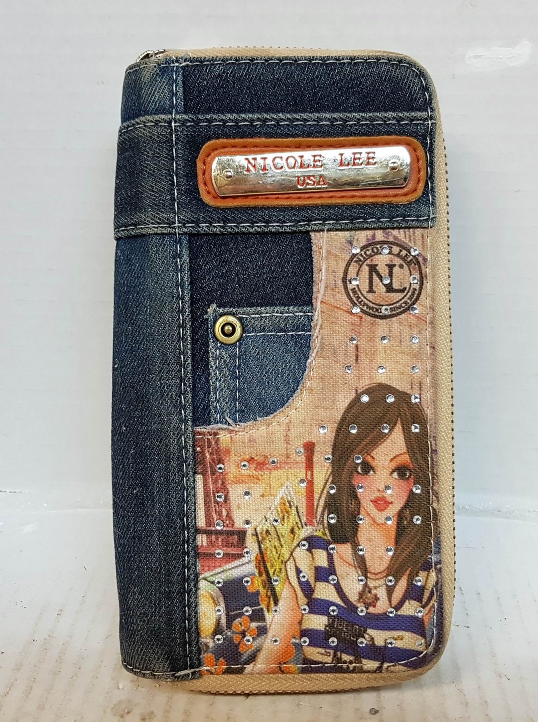 Nicole Lee Clutch, Ladies Wallet, Vintage Purses, Made in USA, Vintage ...