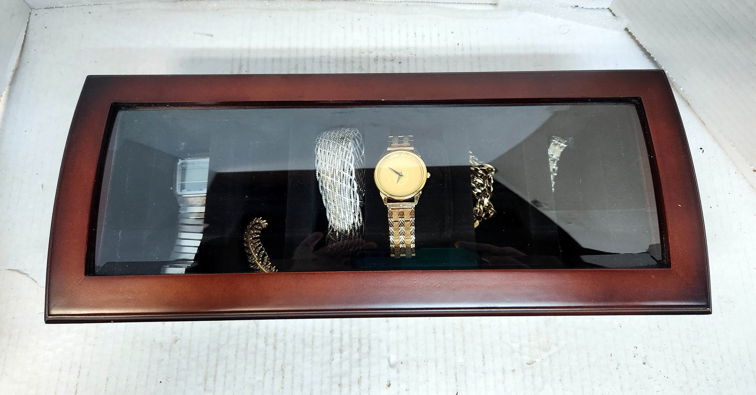 Watch Box, Vintage Bombay, Watch Holder, Bracelet Holder, Watch ...
