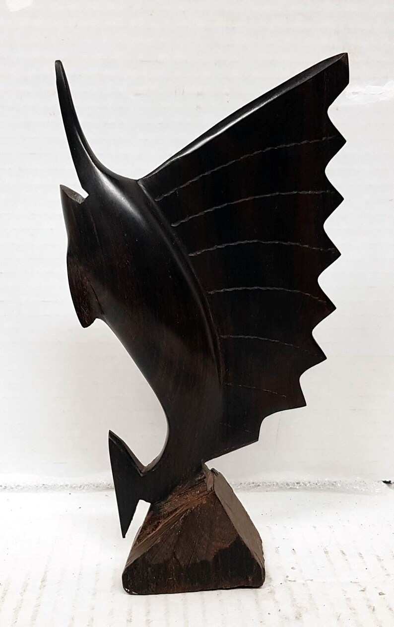 Wooden Swordfish Swordfish Sculpture Swordfish Art Aquatic - Etsy