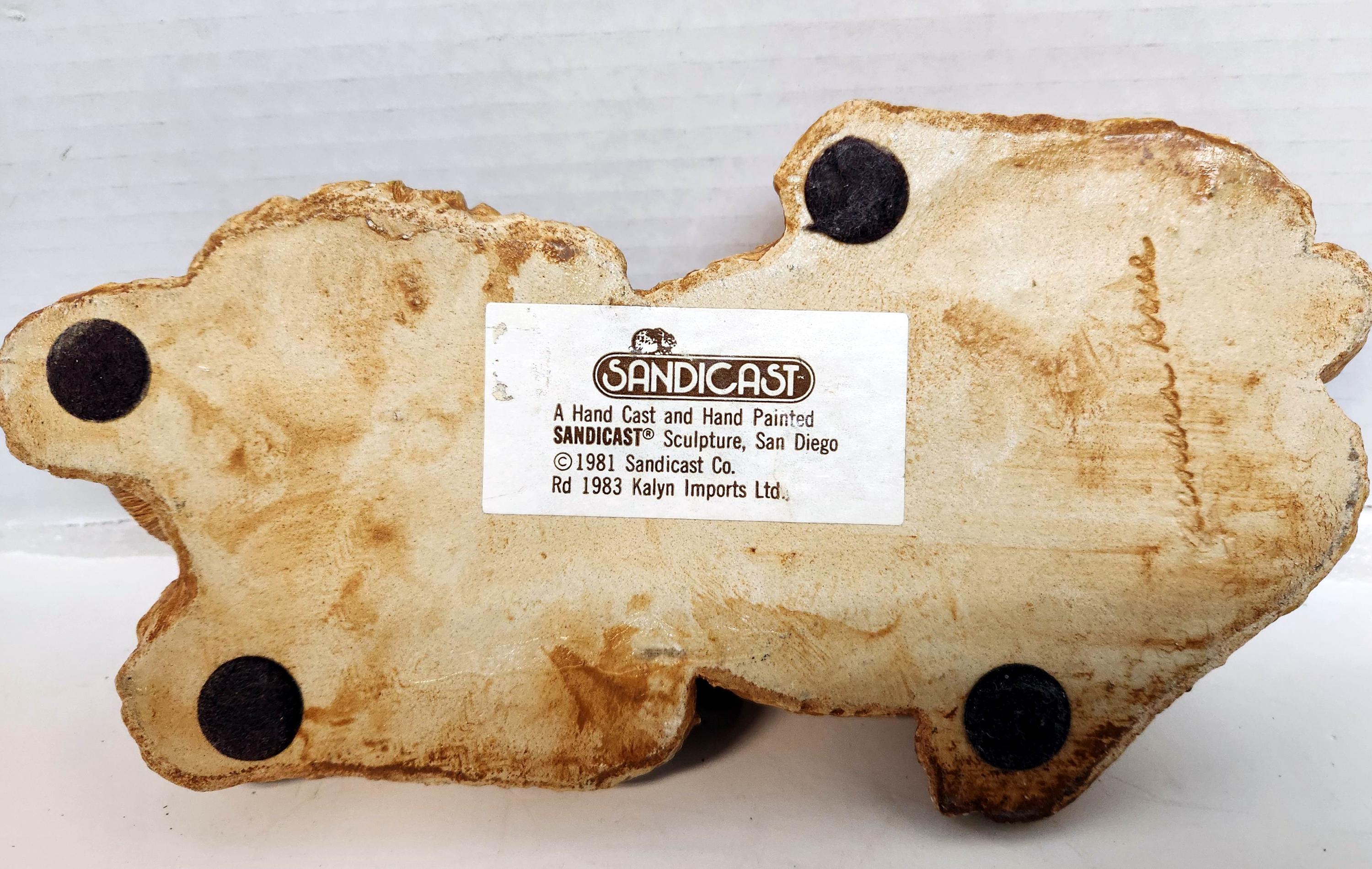 Sandicast Sculpture, Vintage Sandra Brue, Dog Figurine, Sandicast ...