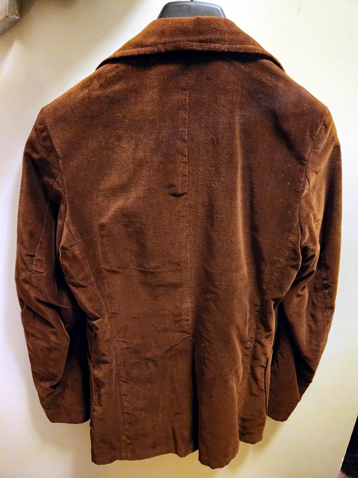 Vintage Velvet Blazer, Mens's Vintage Jacket, 40 Short Jacket, Vintage ...
