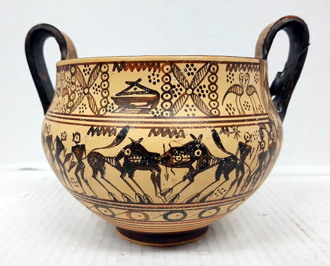 Egyptian Urn, Museum Copy, Signed Urn, Egyptian Art, Egyptian ...