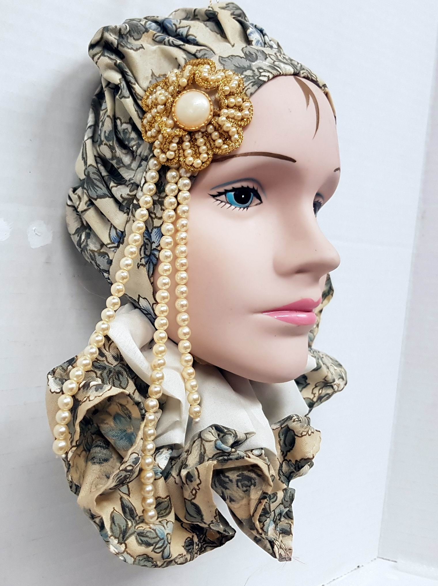 Porcelain Mask, Collector Mask, 9 In., Vintage Mask, Theatre Mask ...