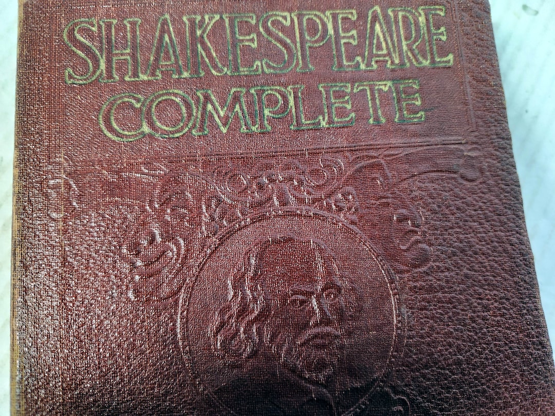 Vintage Shakespeare, William Shakespeare, Vintage 1926 Book, the ...