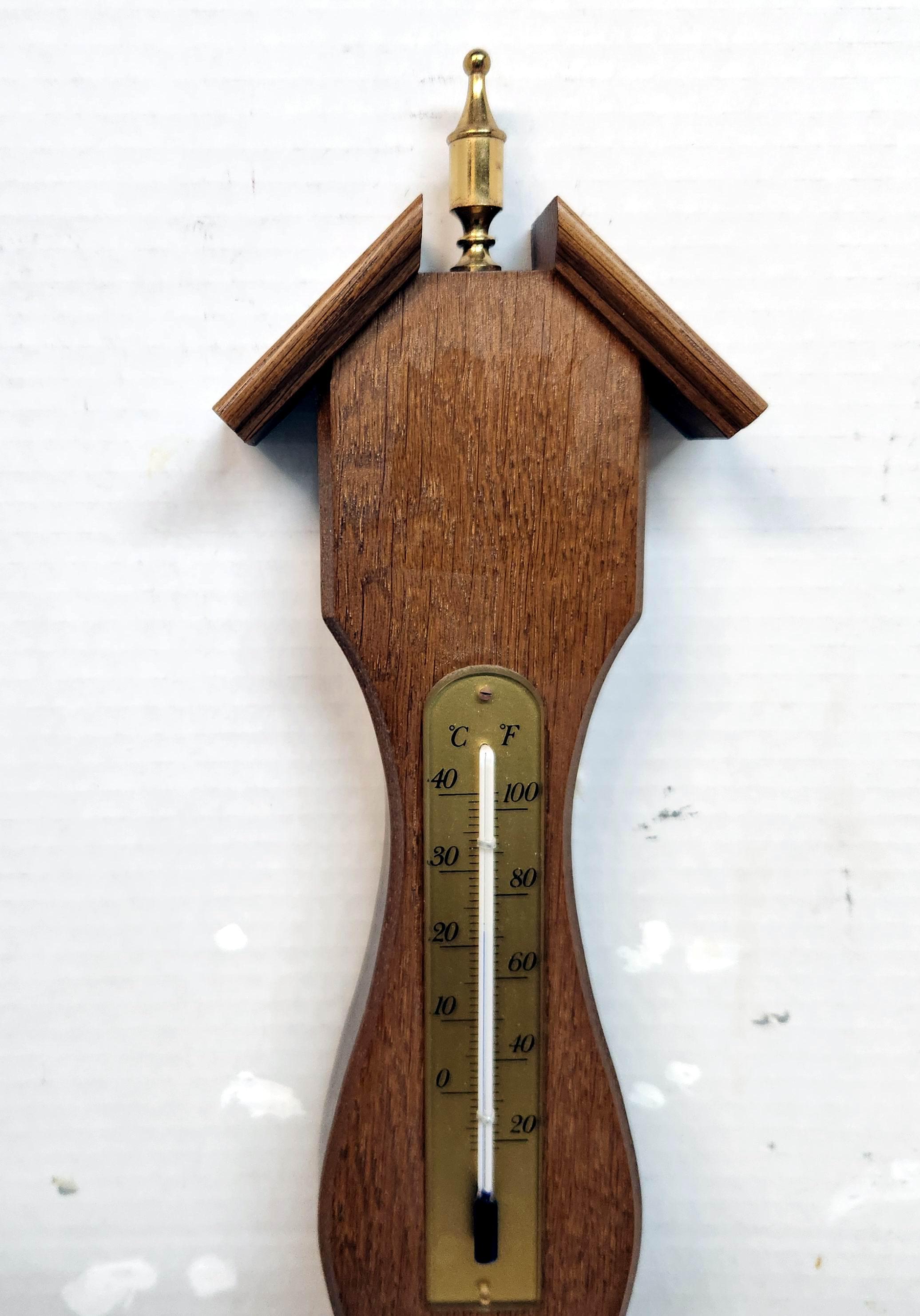 Vintage Barometer, German Barometer, 20 In., Made in Germany, Vintage ...