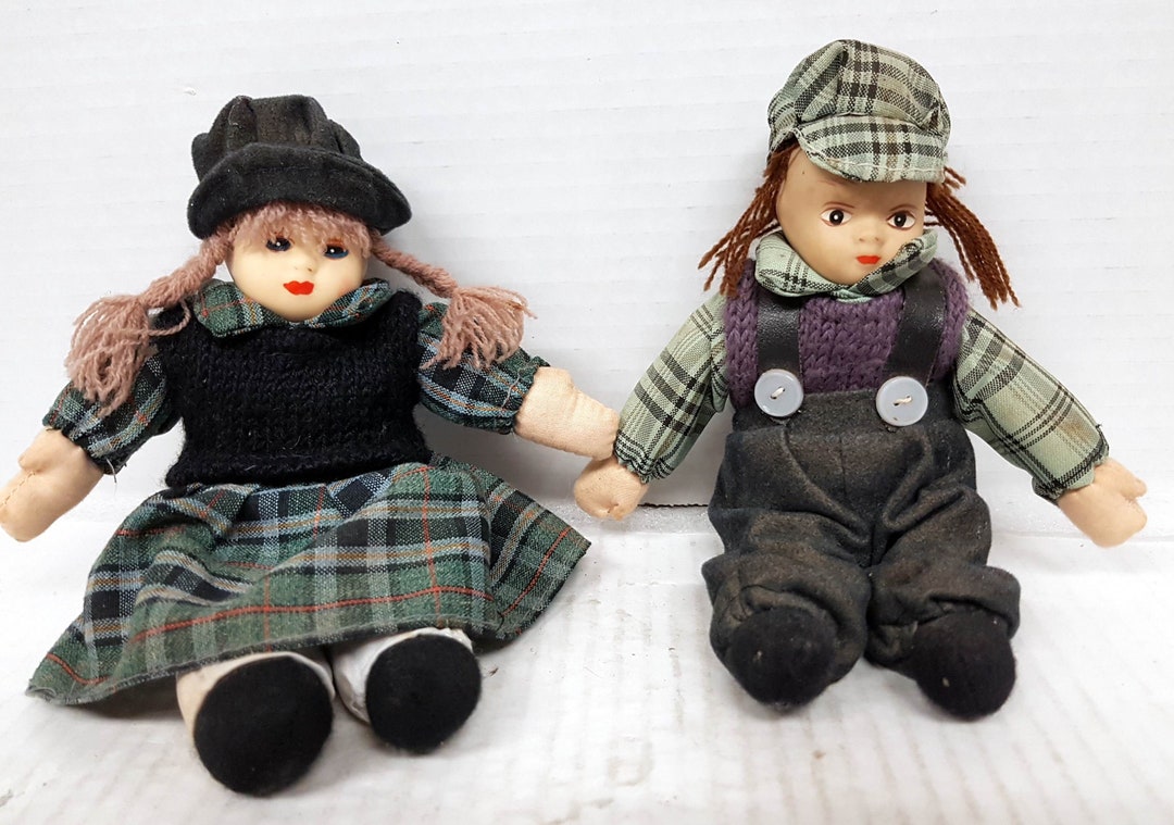 Collector Doll Set, Boy Girl Doll, Collector Doll, Vintage Doll, Child ...