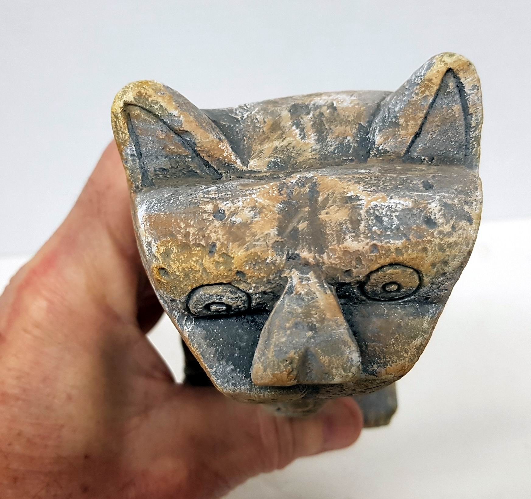 Mayan/aztec Totem 7 In. Mayan Totem Artistic Mexican - Etsy