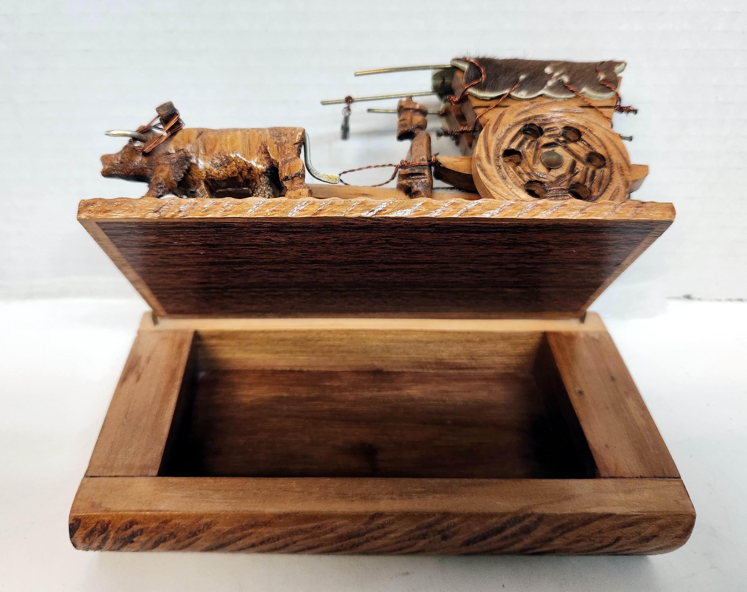 Bullock Cart Box, Bullock Carriage, Oxen Cart Box, Stash Box, Vintage ...