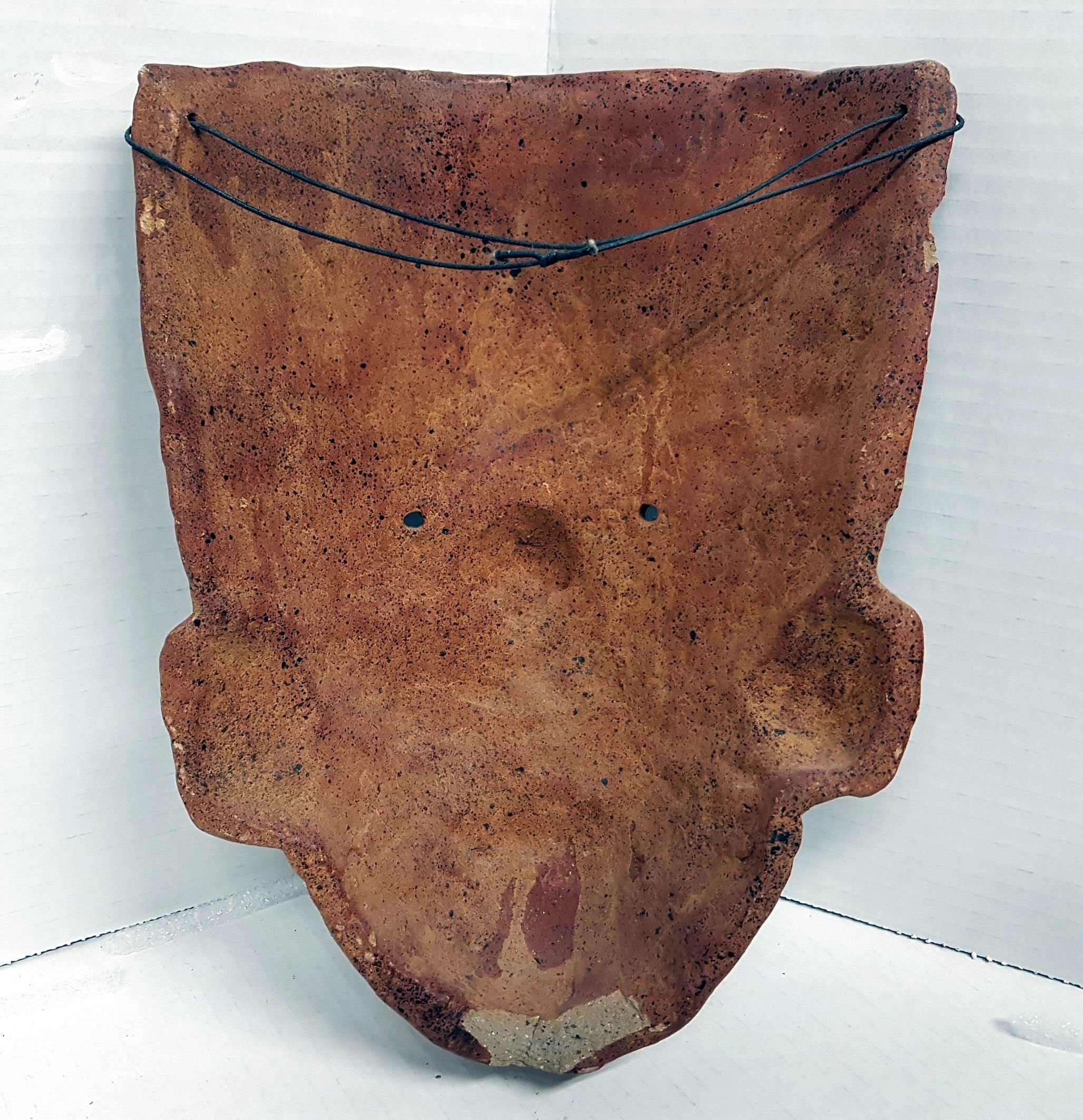 Clay Mask, Tribal Mask , African Mask, Vintage Mask, Collector Mask ...