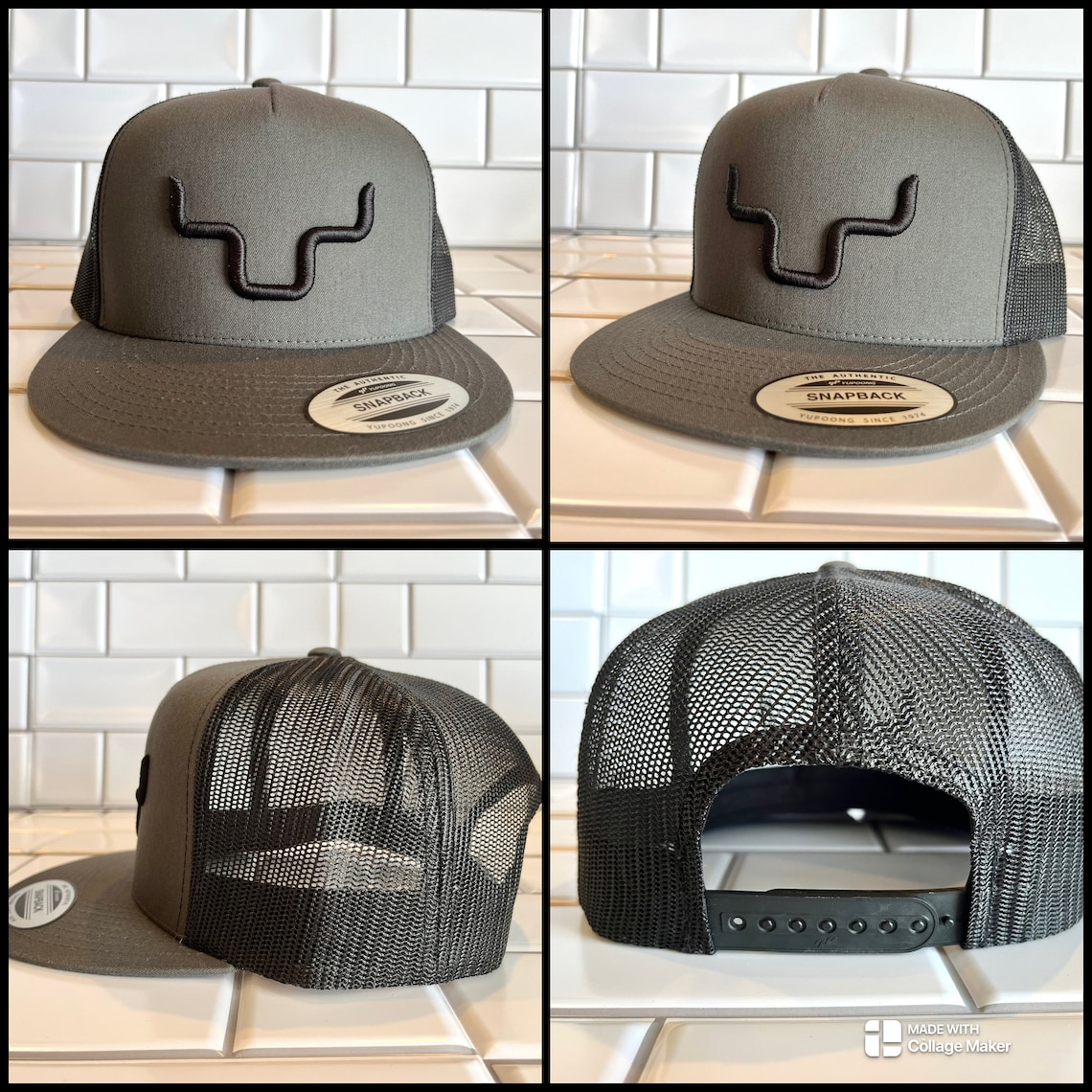 Embroidered Hat, Western Wear, Bull Horns, Bull Head, Flexfit Hat, Flat ...