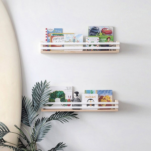 Kids Book Rack - Etsy
