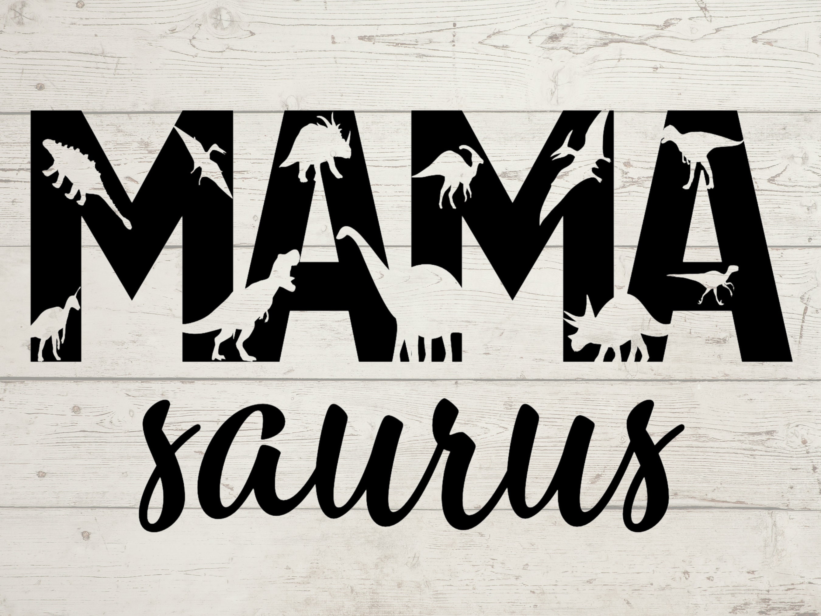 Mamasaurus SVG - Etsy