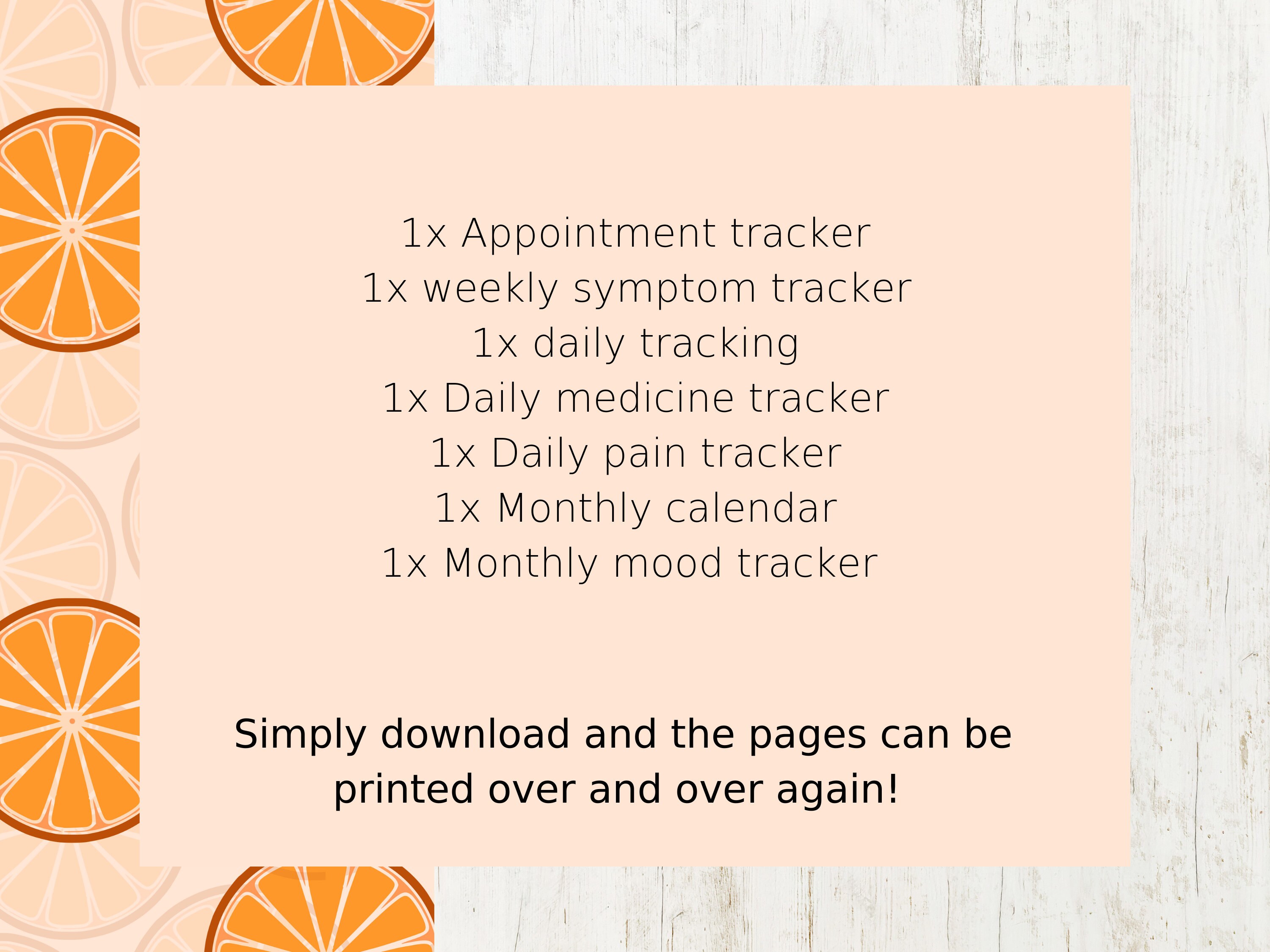 Digital Cancer Journal Cancer Tracker Pain Tracker Cancer Journal ...
