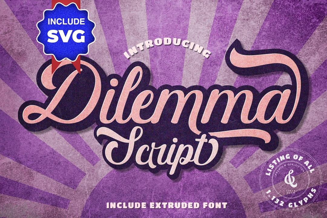 Retro Font, Vintage Font, Groovy Font, Alphabet Font, 70s Font, Swirl ...