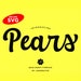 Pears - Handwritten Script Font, Cricut Fonts, Bold Script Font ...