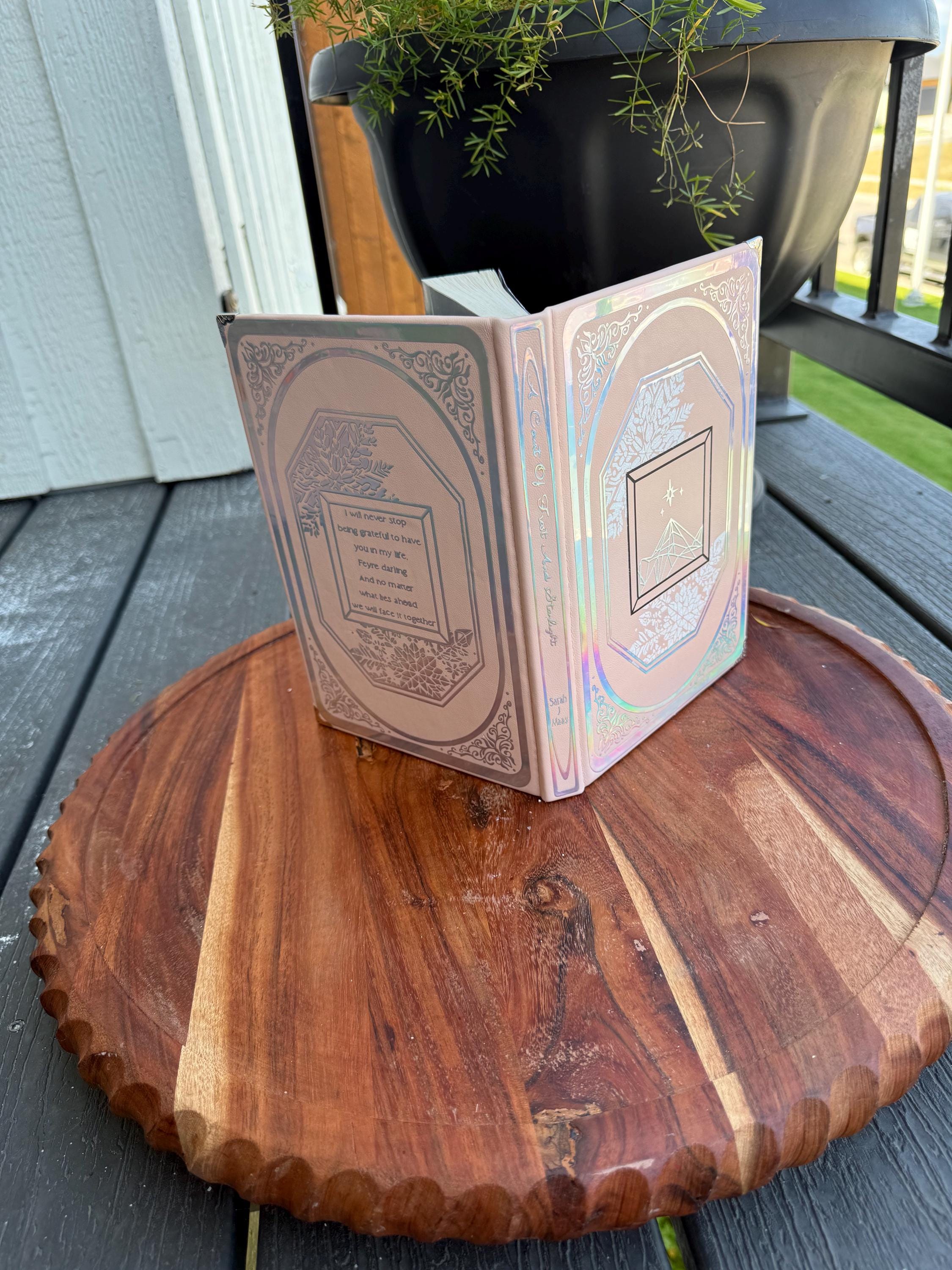 ACOTAR Inspired Custom Rebound Book – Handbound Hardcover Fantasy ...