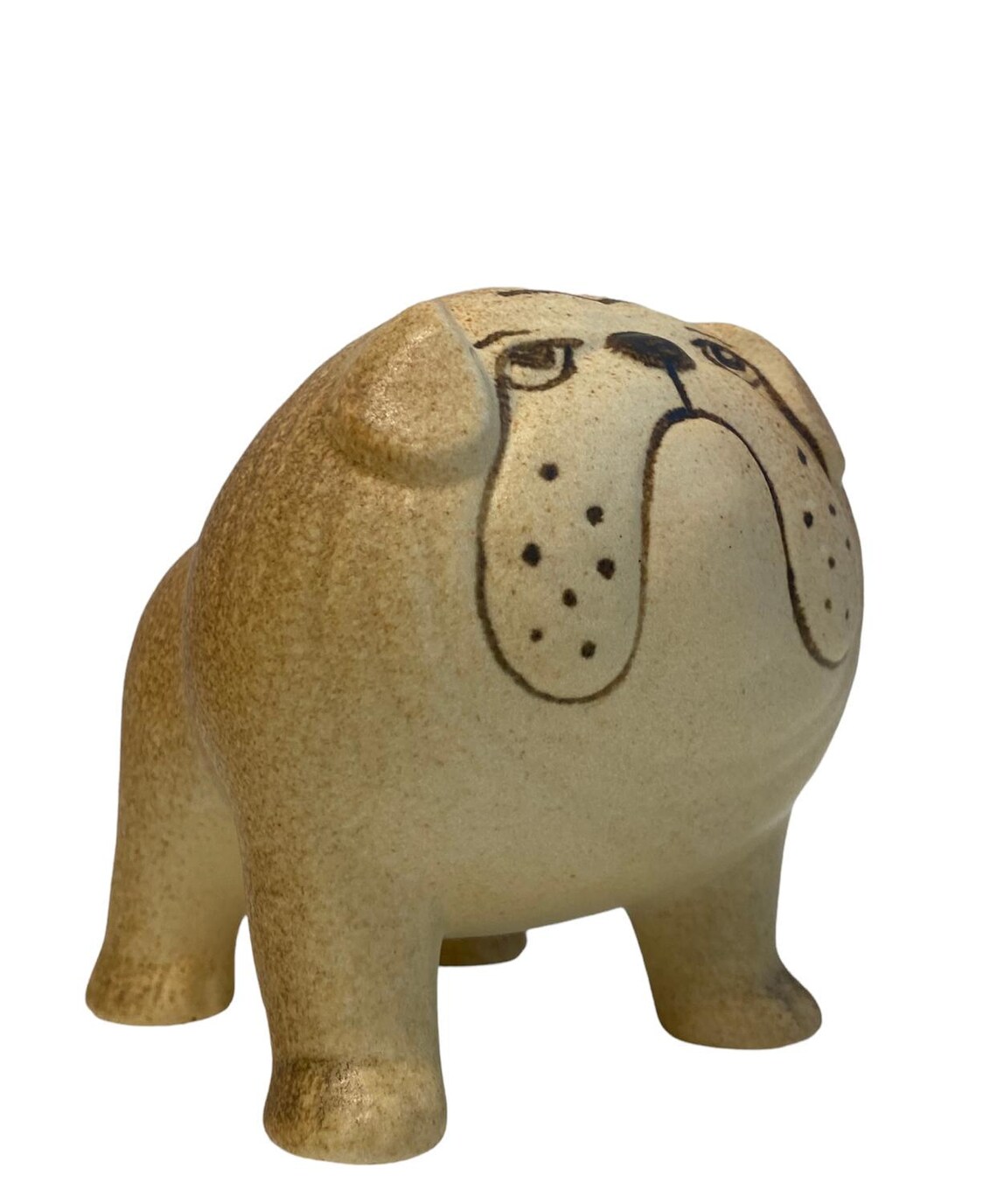 Gustavsberg Figurine Kennel Bulldog Brown Midi Design Lisa Larson - Etsy