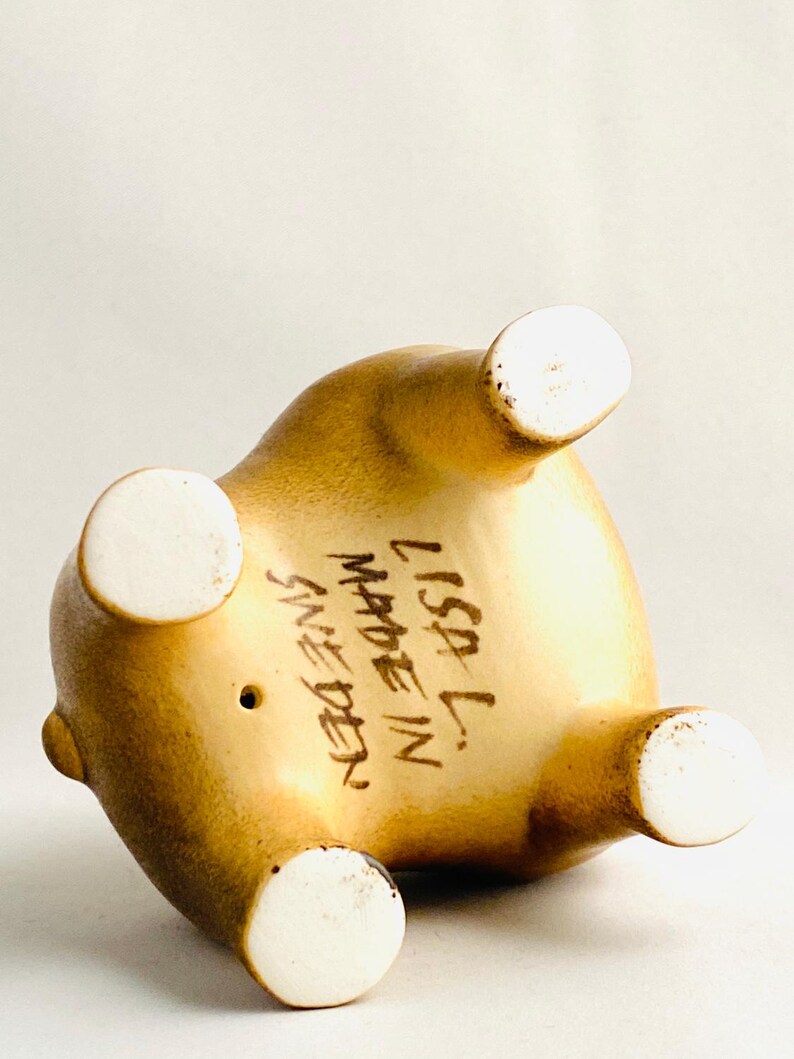 Gustavsberg Figurine Kennel Bulldog Brown Midi Design Lisa Larson - Etsy