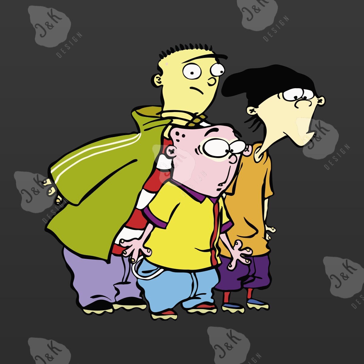 Ed edd n eddy/ Ed edd n eddy SVG/ Ed edd n eddy PNG/ Pegatinas Ed edd n ...