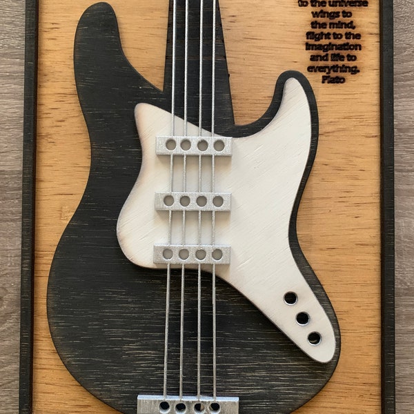 Personalized Bass Guitar Wall Decor - Etsy
