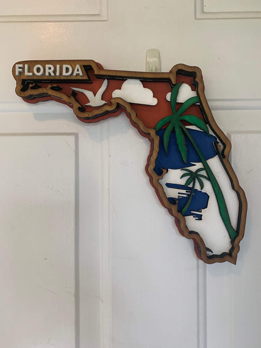 State of Florida Wall Hanger - Etsy