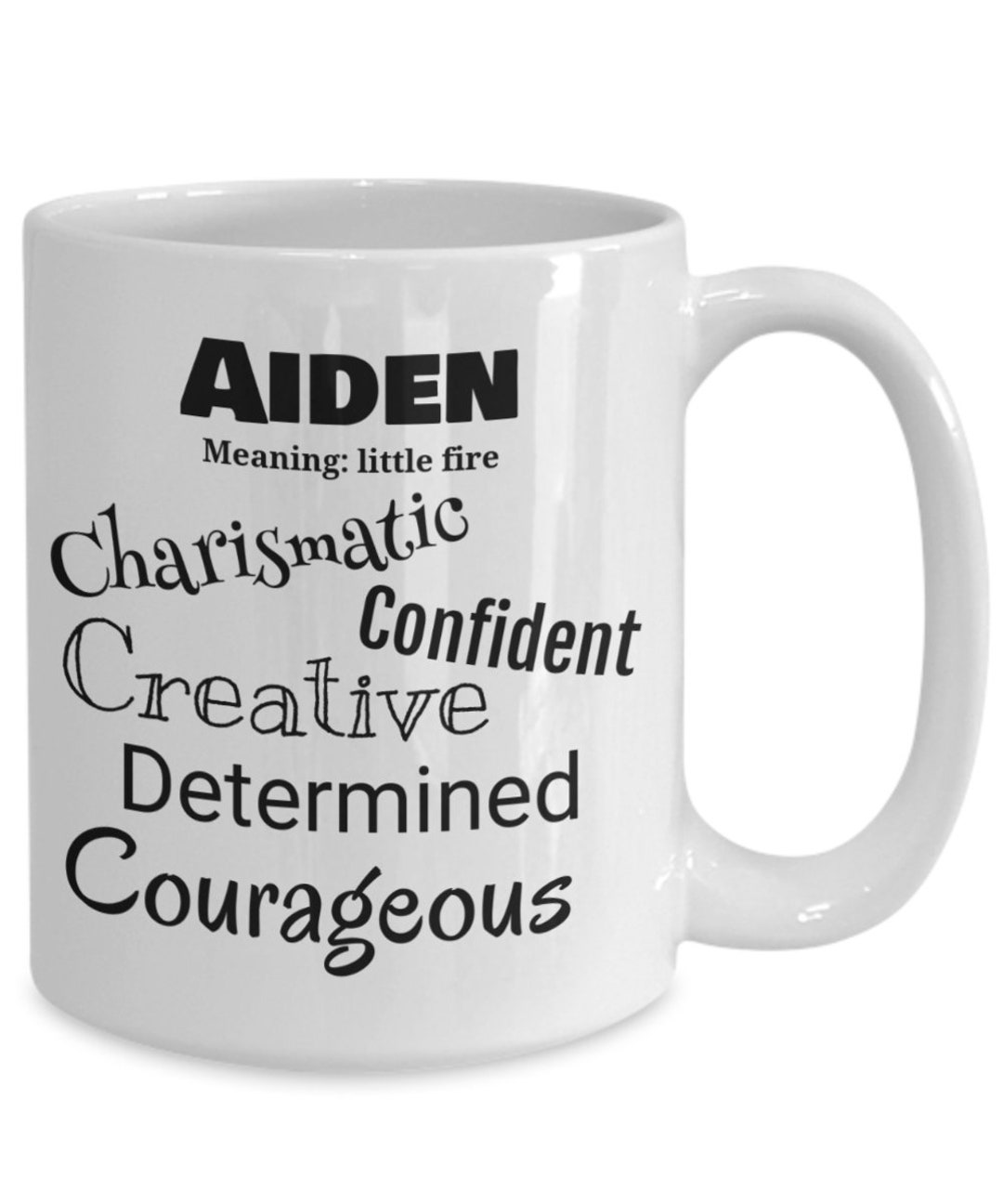 Aiden Gift Mug, Aiden Birthday Gift Ide3a, Aiden Meaning, Aiden Name ...