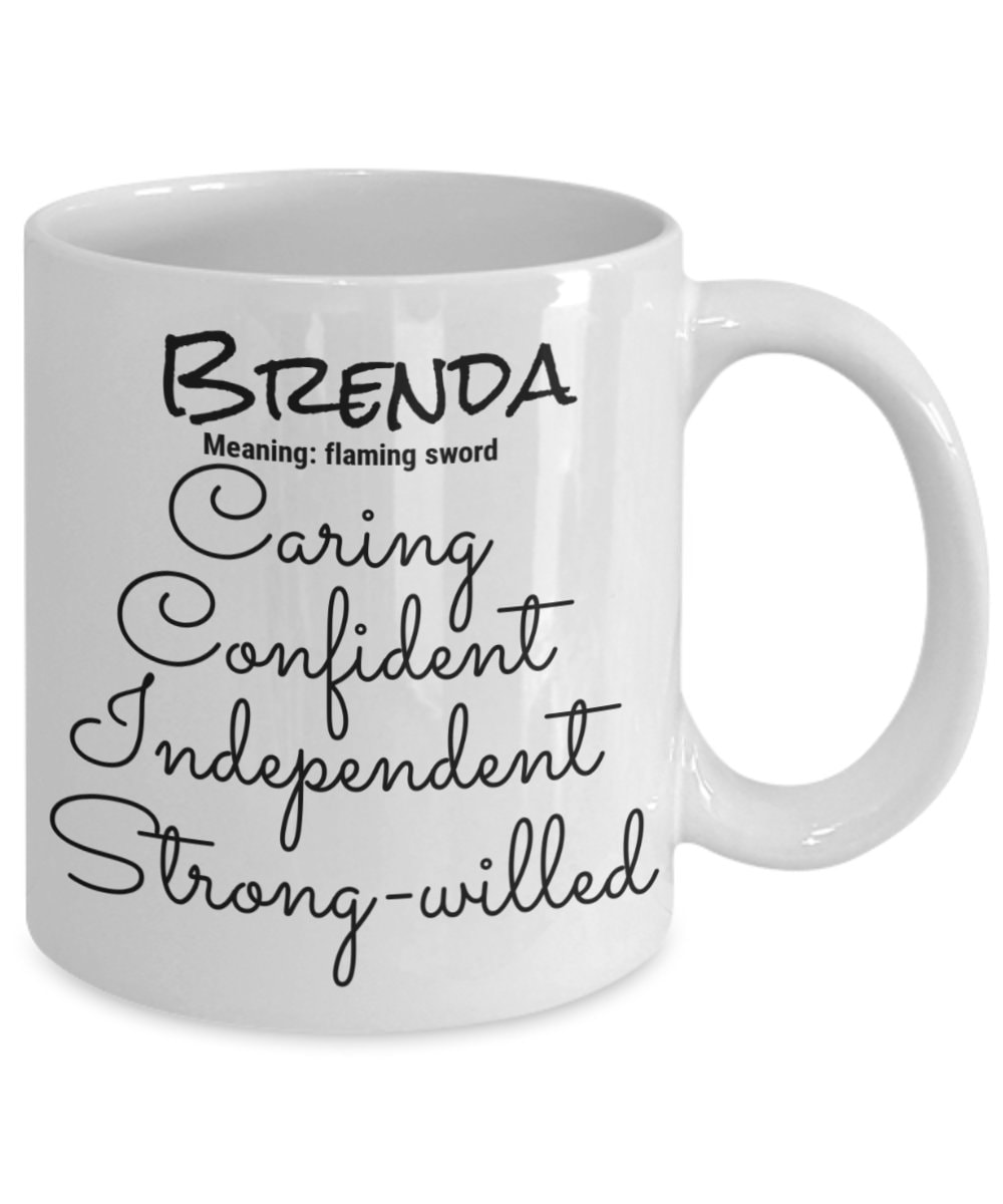 Brenda Inspired Mug, Brenda Named Mug, Brenda Personalize Mug, Brenda ...