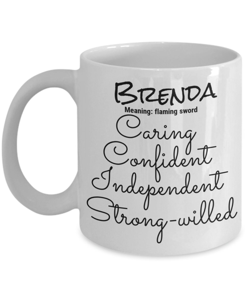 Brenda Inspired Mug, Brenda Named Mug, Brenda Personalize Mug, Brenda ...