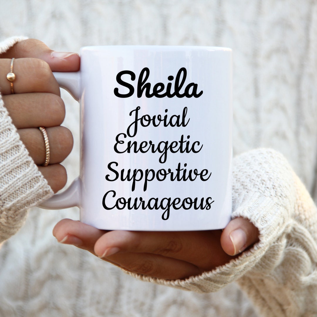 Personalized Sheila Mug, Sheila Keepsake Mug, Birthday Gift Idea for ...