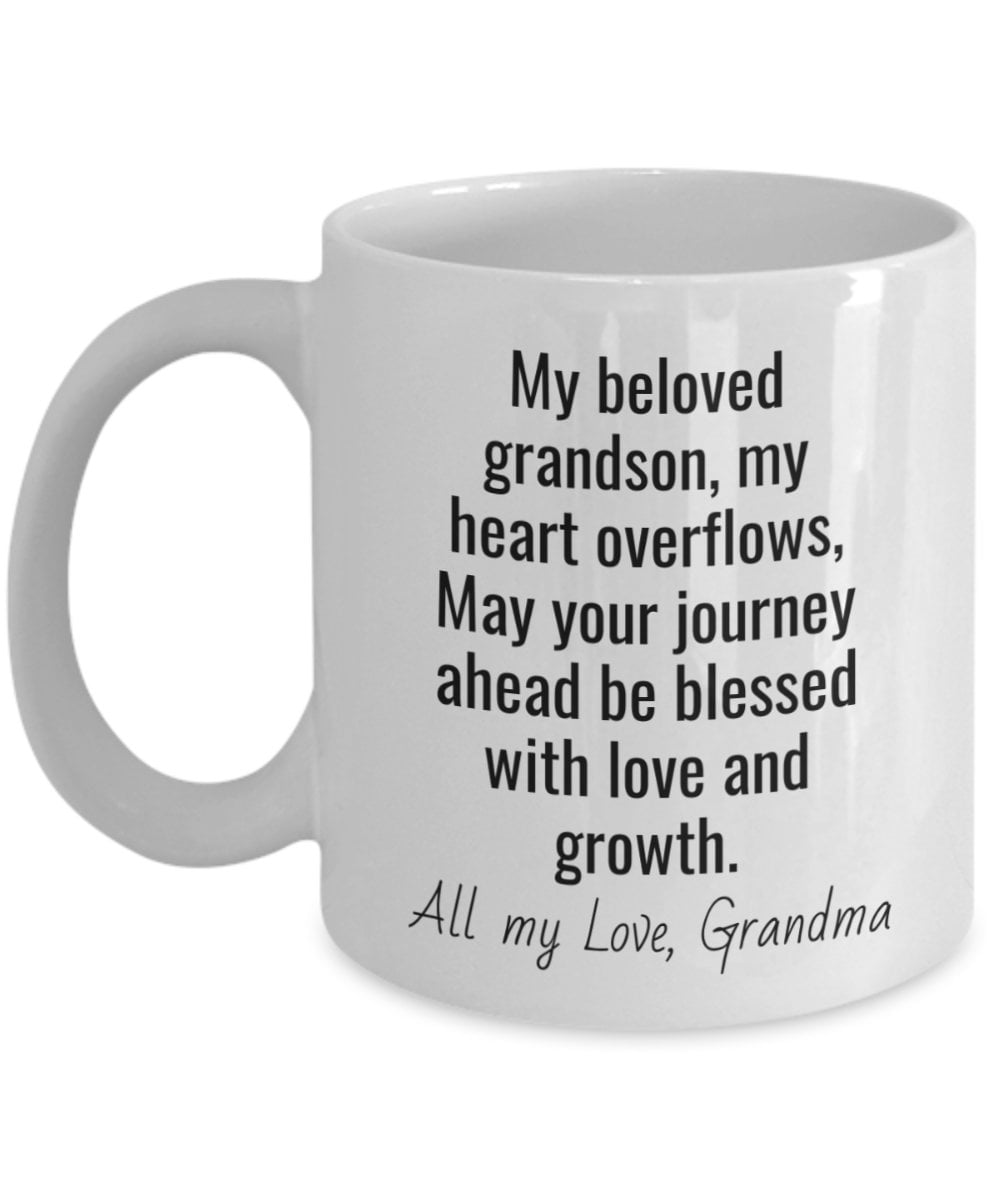 Grandson Love Poem, Grandson Graduation Gift, Motivating Gift From ...
