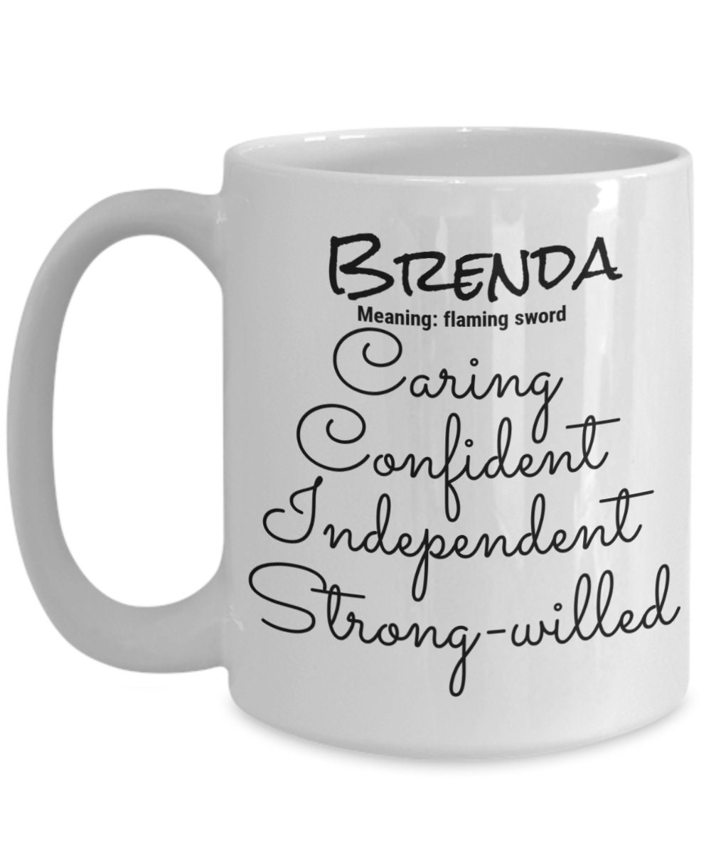 Brenda Inspired Mug, Brenda Named Mug, Brenda Personalize Mug, Brenda ...